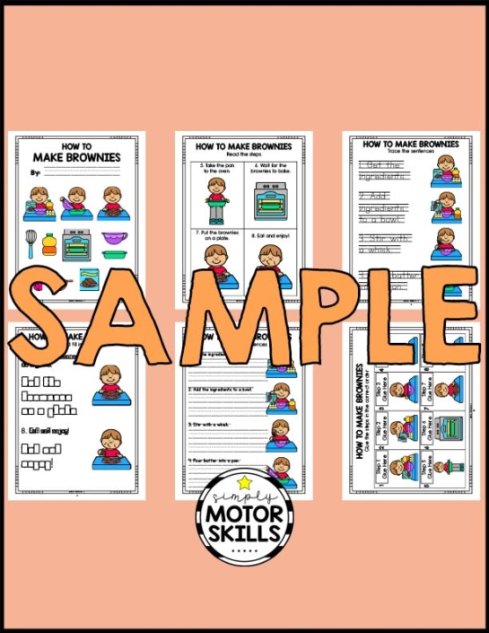 How to Make Food Packets - Your Therapy Source