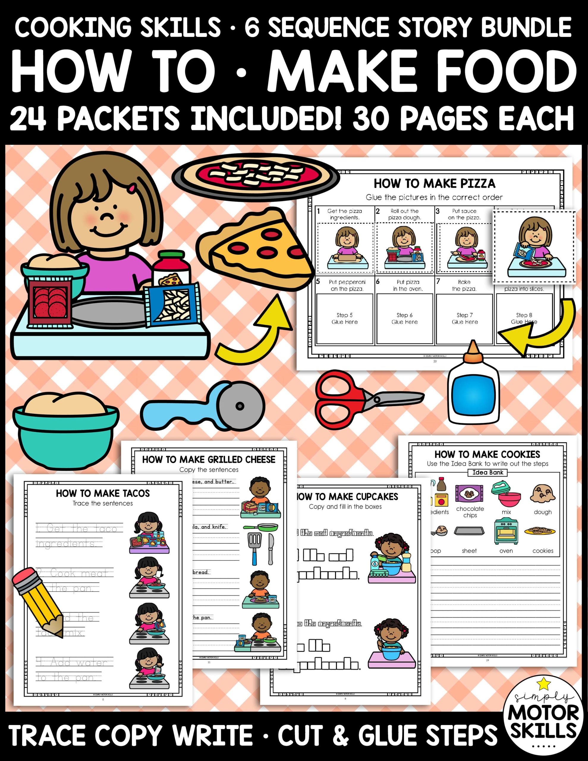 How to Make Food Packets - Your Therapy Source