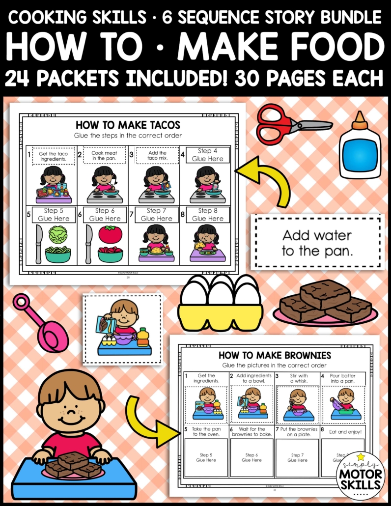 How to Make Food Packets - Your Therapy Source