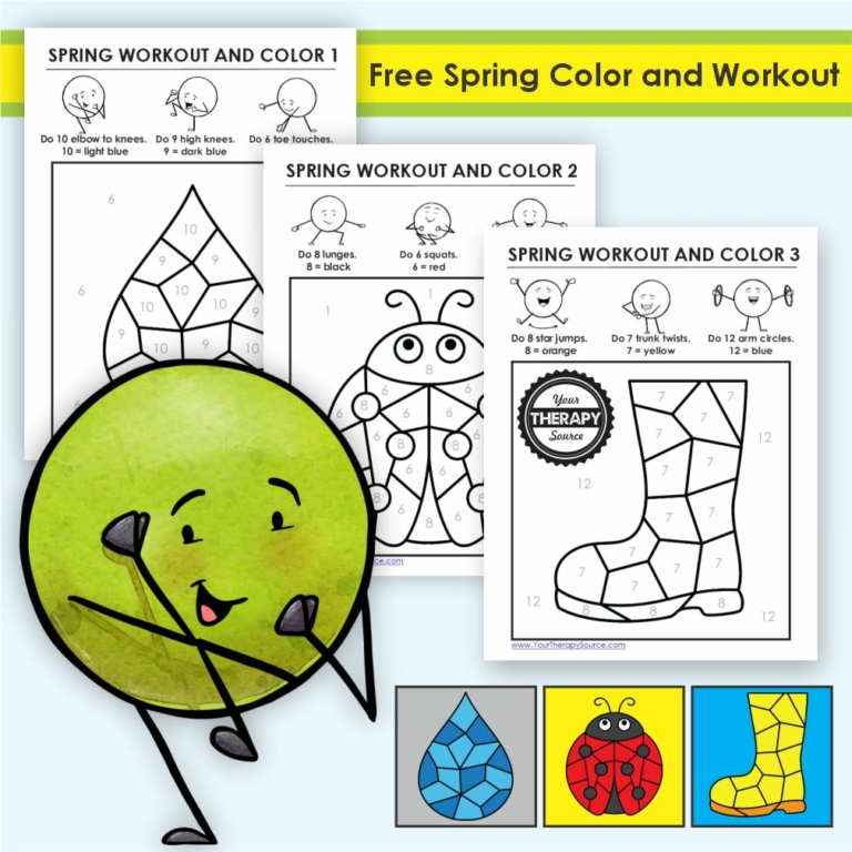 Gross Motor Skills - Free Activities and Printables - Your Therapy Source