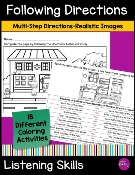 Follow the Multistep Directions - Your Therapy Source