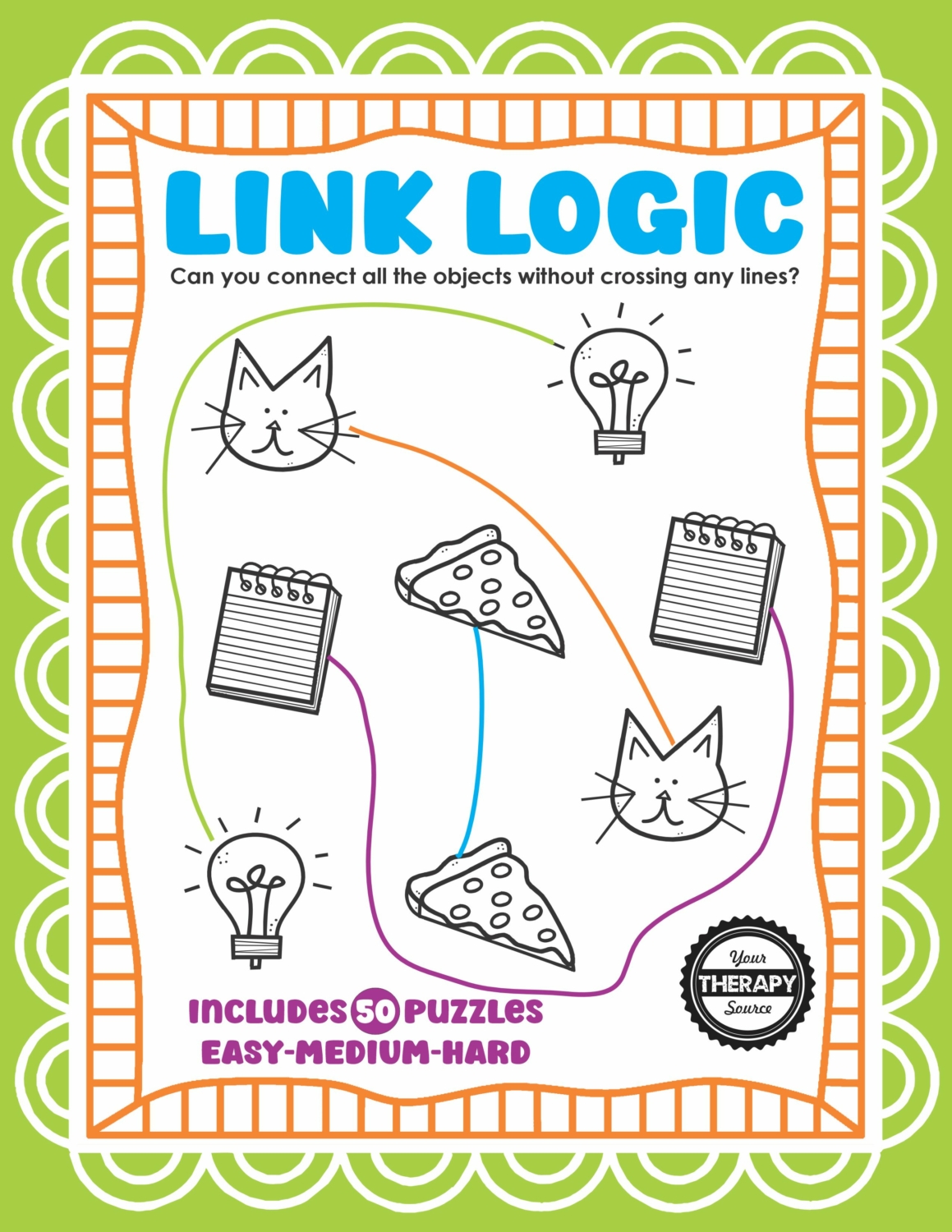 Link Logic Puzzles - Your Therapy Source