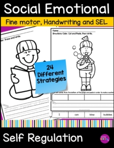 Self-Regulation Coping Strategies Coloring Pages - Your Therapy Source