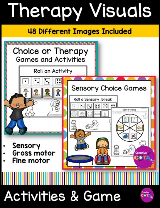 Sensory Motor Visual Schedule Supports - Your Therapy Source