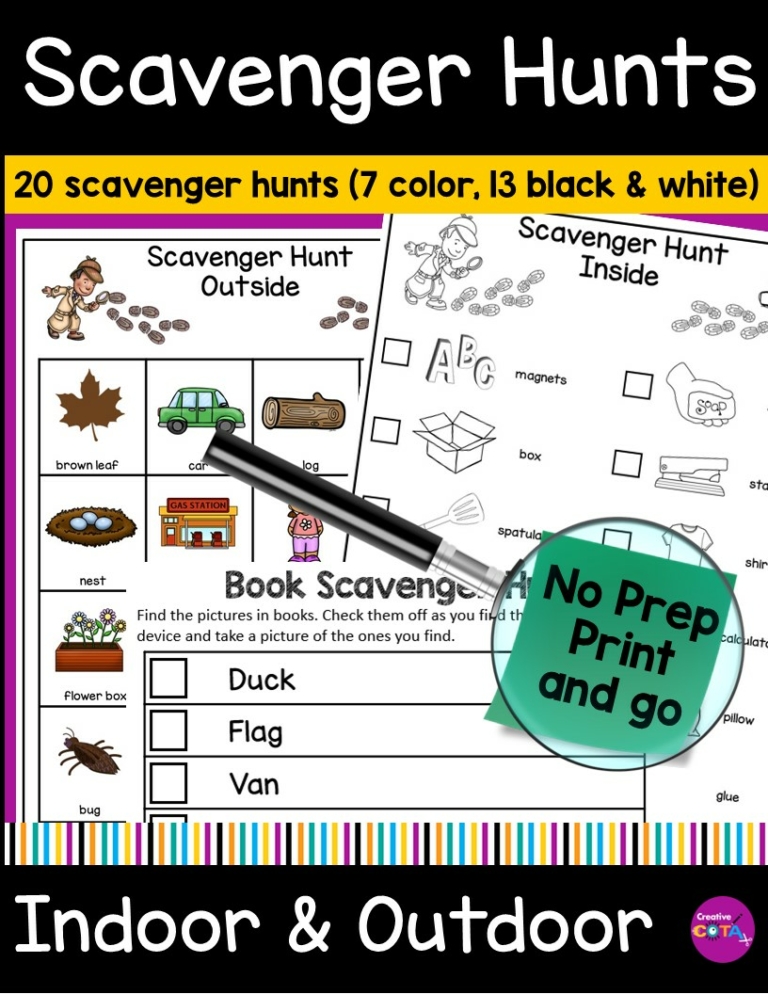Scavenger Hunts - Your Therapy Source