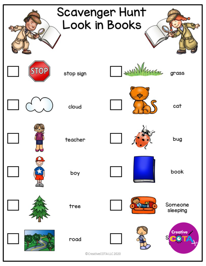 Scavenger Hunts - Your Therapy Source