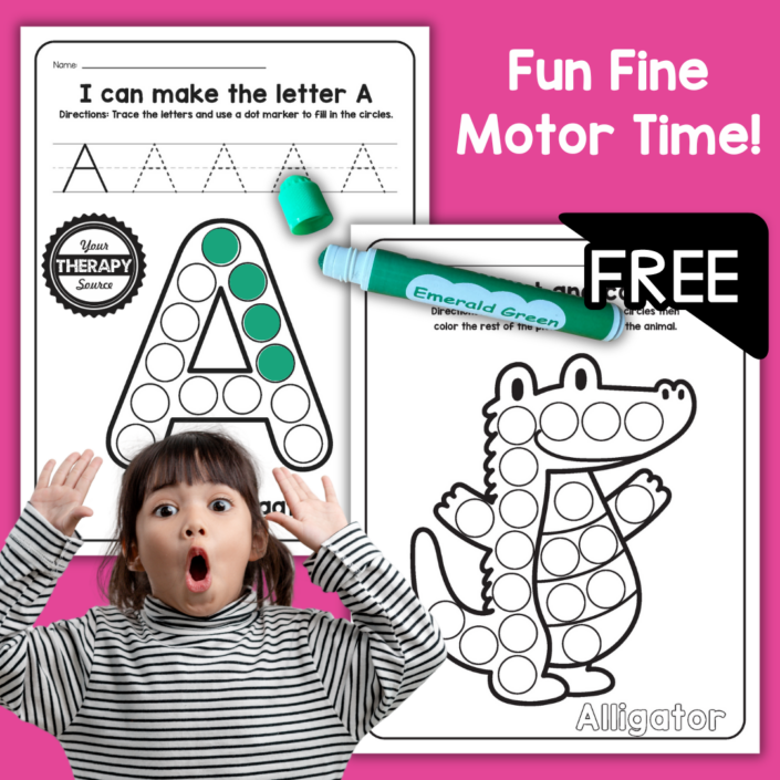 Fine Motor Activities - Free Stuff - Your Therapy Source