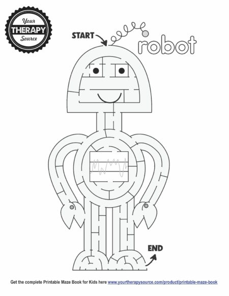 Free Printable Mazes for Kids - Your Therapy Source