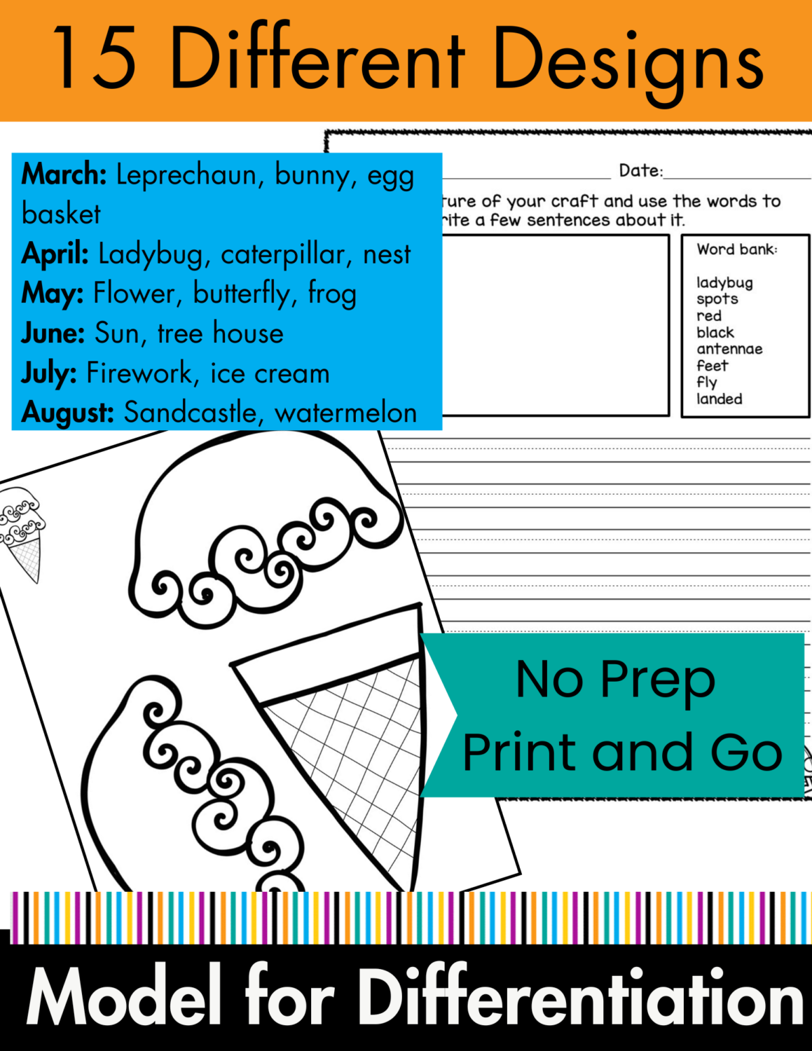 Spring and Summer Crafts - Your Therapy Source