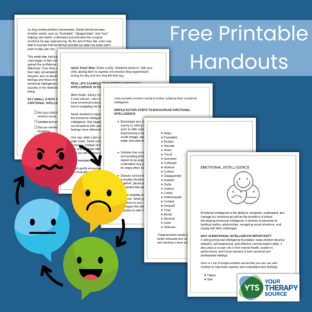 Free Occupational Therapy Worksheets and PT Resources - Your Therapy Source