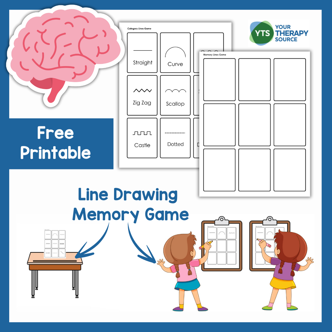 Free Memory Game Printable - Your Therapy Source